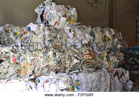 Abfall Karton Recycling Papier Umwelt Recycling Stockfoto, Bild ...