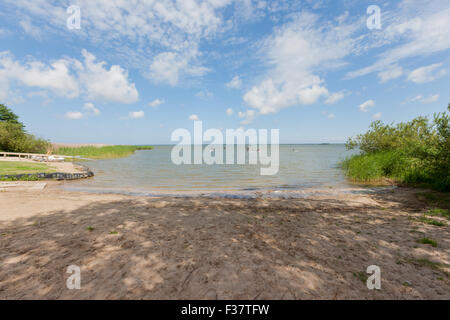 Gardno See in der Słowinskie Seenplatte in pommerschen Woiwodschaft ...