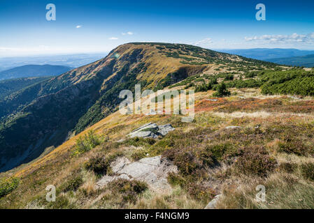 Berg Kotel, Gebirge Riesengebirge, Tschechische Republik, Böhmen ...