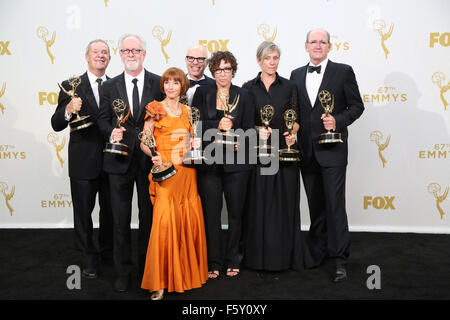 (L-R) 'Olive Kitteridge' Besetzung und Crew - David Coatsworth, Gary ...