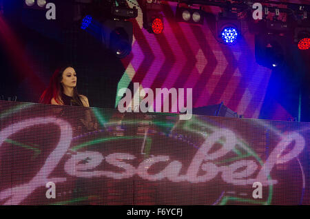 Sydney, Australien. 21. November 2015. MTV schlägt und isst Music ...