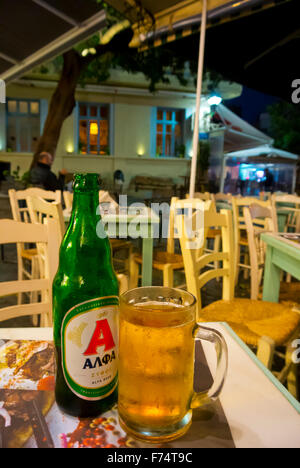 Griechisches Bier Mythos, Kreta, Griechenland Stockfotografie - Alamy
