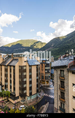Andorra - Hauptstadt Andorra la Vella Stockfotografie - Alamy