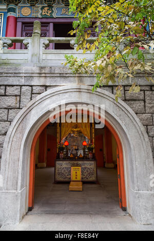 Hall des Skanda Bodhisattva, Po Lin Kloster, auf der Hochebene von ...