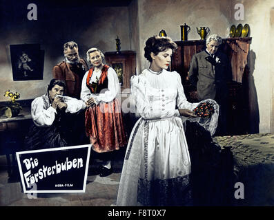Die Försterbuben, Österreich 1955, Regie: Robert A. Stemmle, Monia ...