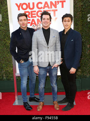 (L-R) The Scheme - Kyle Carpenter, Kristofer James und Aleksey Lopez ...