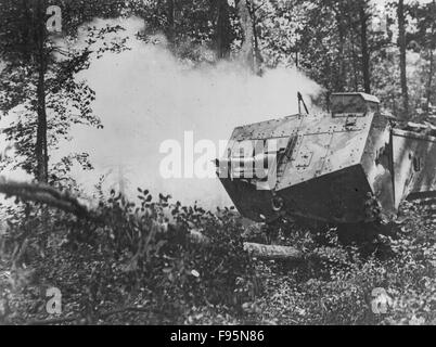 Französische Panzer WWI Stockfoto, Bild: 66057343 - Alamy
