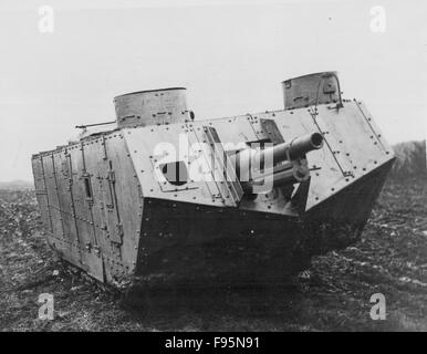 Französische Panzer WWI Stockfotografie - Alamy