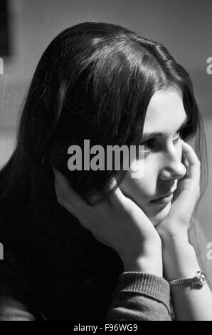 Deutsche Fictitious character Renata Höfer, Deutschland 1960er Jahre ...