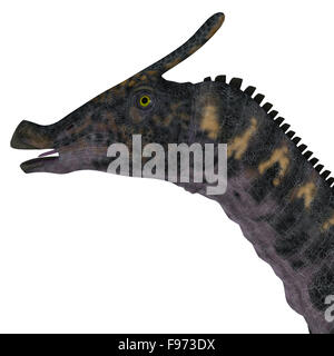 Saurolophus war ein Hadrosaurier pflanzenfressenden Dinosaurier, der in ...