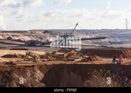 Braunkohle Bagger, Braunkohle, Tagebau Hambach, Morschenich, Elsdorf ...