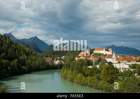 Lech-Fluss in Füssen Deutschland Stockfoto, Bild: 97123631 - Alamy