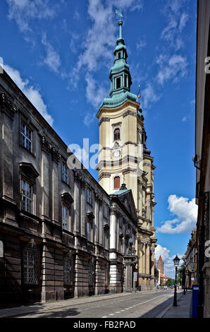 Polen, Schlesien, Liegnitz, Old Town, Peter und Paul Kirche, Osten ...