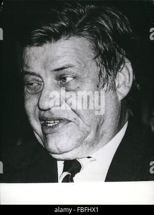 Entführte Präsident der Vereinigung der Arbeitgeber Hanns Martin ...