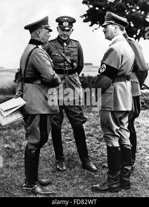 Hitler V. Blomberg 1937 Stockfotografie - Alamy