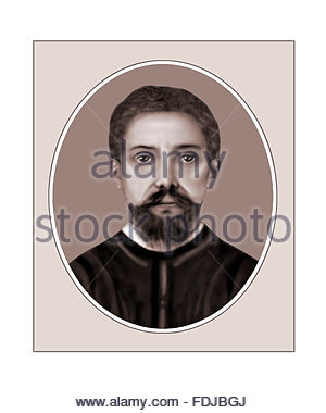 Portrait des Komponisten Giovanni Gabrieli (1557-1612), C. 1599 ...