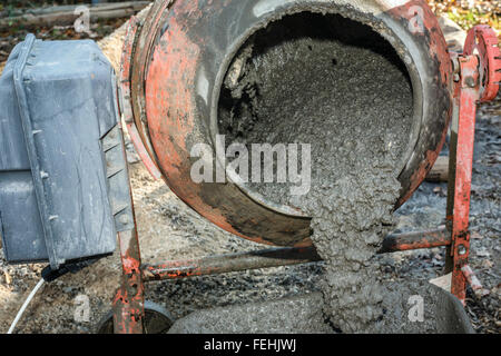 Zement oder Beton Mischer Trommel Stockfoto, Bild: 78321892 - Alamy