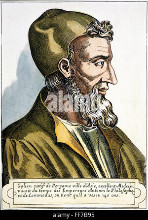 GALEN (129-c200 A.D.). /nGreek Arzt. Galen, Gladiatoren in der Arena in ...
