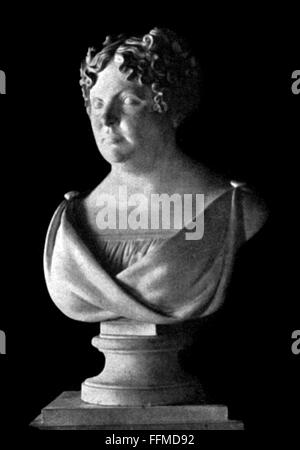 Vulpius, Christiane, 1.6.1765 - 6.6.1816, Ehefrau von Johann Wolfgang ...