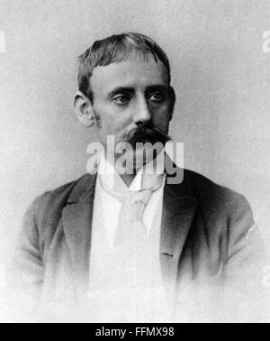 Porträt Carl Peters (1856-1918) Deutscher Kolonialherrscher, Forscher ...