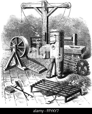 Instrumente der Folter Stockfotografie - Alamy