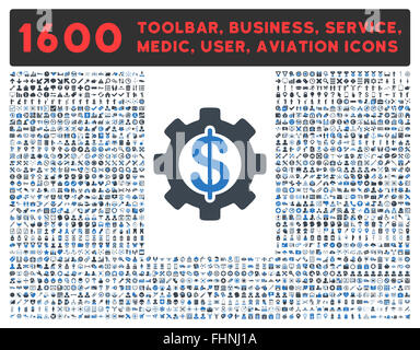 Entwicklung-Symbol mit großen Piktogramm-Sammlung Stockfotografie - Alamy