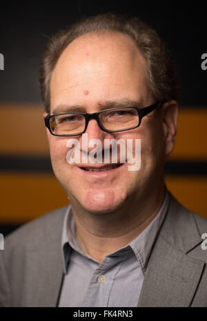 Hamburg, Deutschland. 7. März 2016. Luftfahrtjournalist Andreas Spaeth ...