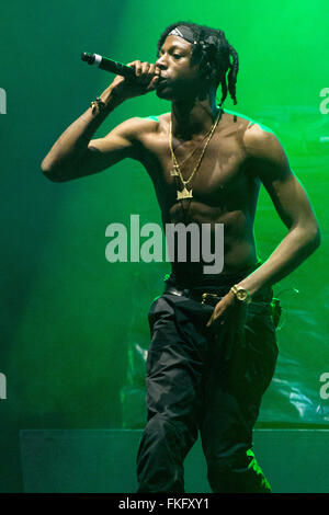 Okeechobee, Florida, USA. 4. März 2016. Rapper LIL DICKEY (aka DAVID ...