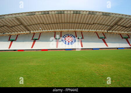 Stadion von Hajduk Split in Dalmatien, Split, Kroatien. Hajduk Split ...