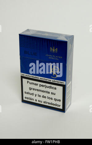 John Player Special JPS Menthol Zigaretten Paket Stockfoto, Bild ...