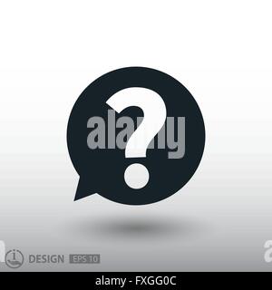 Piktogramm der Fragezeichen Stock-Vektorgrafik - Alamy