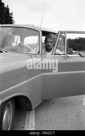 Der Sänger Jay Walker Mit seit Mercedes Benz Deutschland 1970er Jahre ...