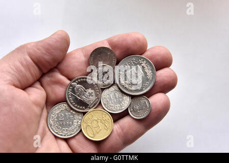 Schweizer Franken, Geld und Währung der Schweiz Stockfotografie - Alamy