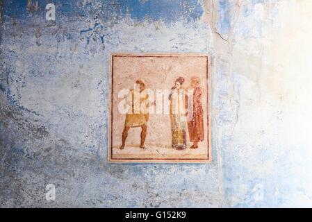 Italien, Pompeji, Fresko, Provinz Neapel, Pompei, platzieren, Wallfahrt ...