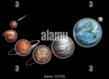 Seit seiner Gründung rund 4,6 Milliarden Jahren hat die Erde die ...