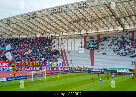 Stadion von Hajduk Split in Dalmatien, Split, Kroatien. Hajduk Split ...