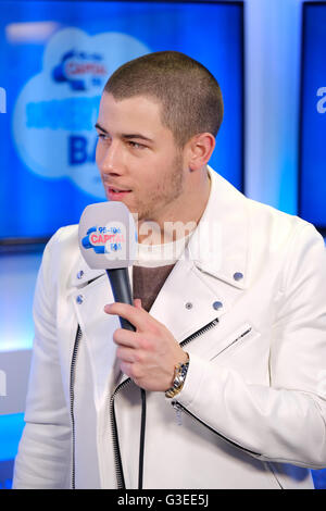 Nick Jonas beim Summertime Ball von Capital mit Vodafone im Wembley ...