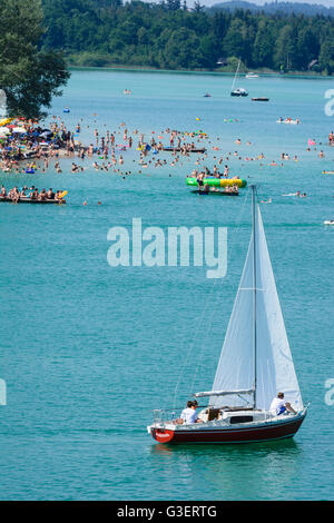Strandbad See Mattsee, Österreich, Salzburg, Flachgau, Mattsee ...