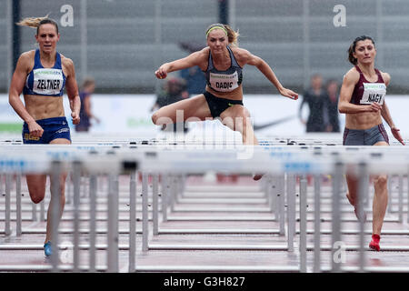 Ratingen, Deutschland. 25. Juni 2016. Schweizer Leichtathletin Ellen ...