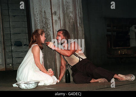 Lottie Mayor (Swallow), Marcus Lovett (The man) in WHISTLE DOWN THE ...