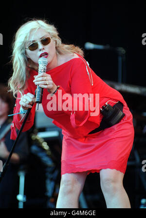 Debbie Harry. Porträt der Leadsängerin von Blondie, Deborah Ann Harry ...