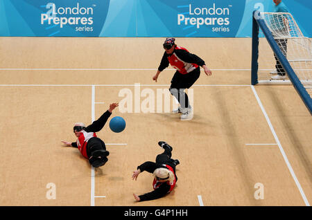 Paralympics - London internationales Torball Turnier - Tag 2 ...