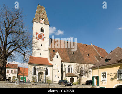 Kirche in Spitz an der Donau, Krems-Land, Niederösterreich, Österreich ...
