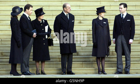 Prinzessin Margaret Beerdigung Stockfotografie - Alamy