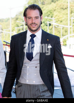 Luxemburg, 23.06.2016 Prinz Félix und Prinzessin Claire Te Deum in der ...