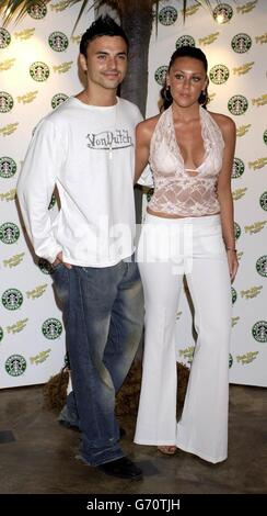 Michelle Heaton von Liberty X UND Andy Scott Lee FEIERN IHRE GEMEINSAME ...