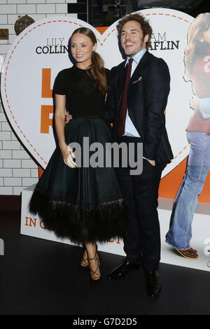 Sam Claflin und Frau Laura Haddock bei der Weltpremiere von Love, Rosie ...