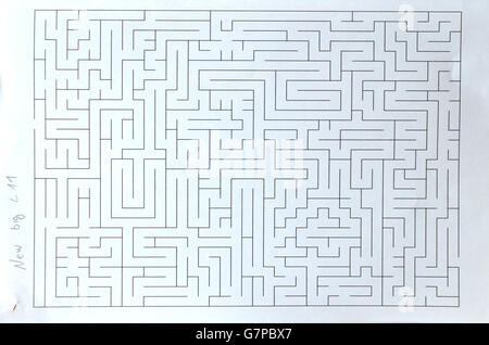 Ich zeichnen, entwerfen, erstellen, erzeugen, verrückte Labyrinthe zu ...