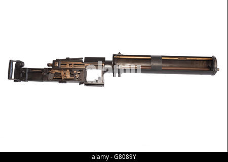 Maschinengewehr-Fiat-Revelli Modello 1914-Abschnitt Stockfotografie - Alamy