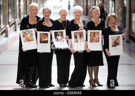 Tricia Stewart, Angela Baker und Beryl Bamforth original "Calendar ...